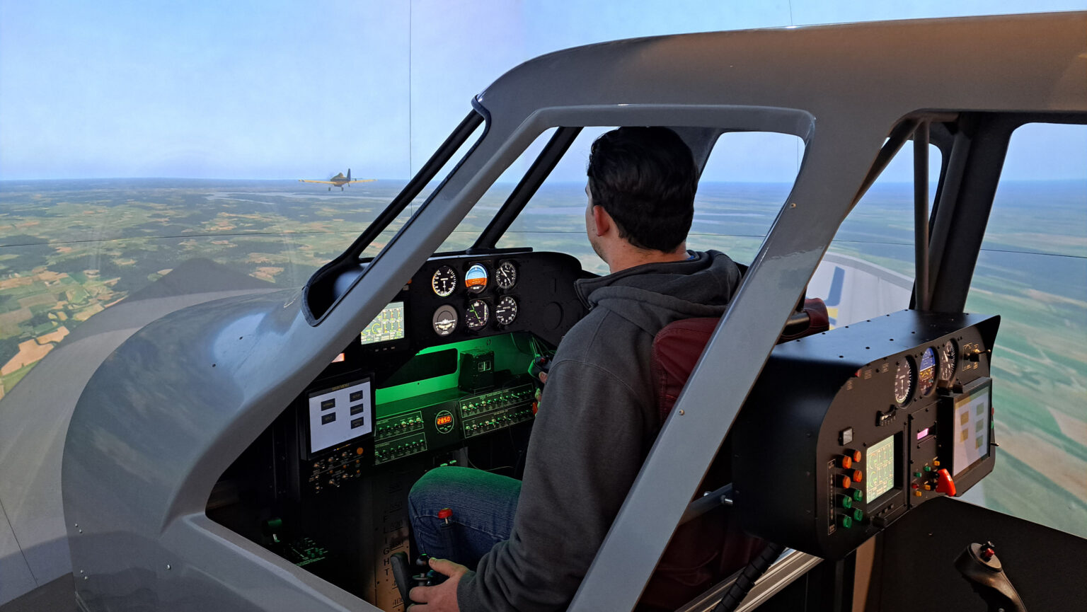 Air Tractor AT-802F Dual Cockpit Flight Simulator – GeoSim Technologies