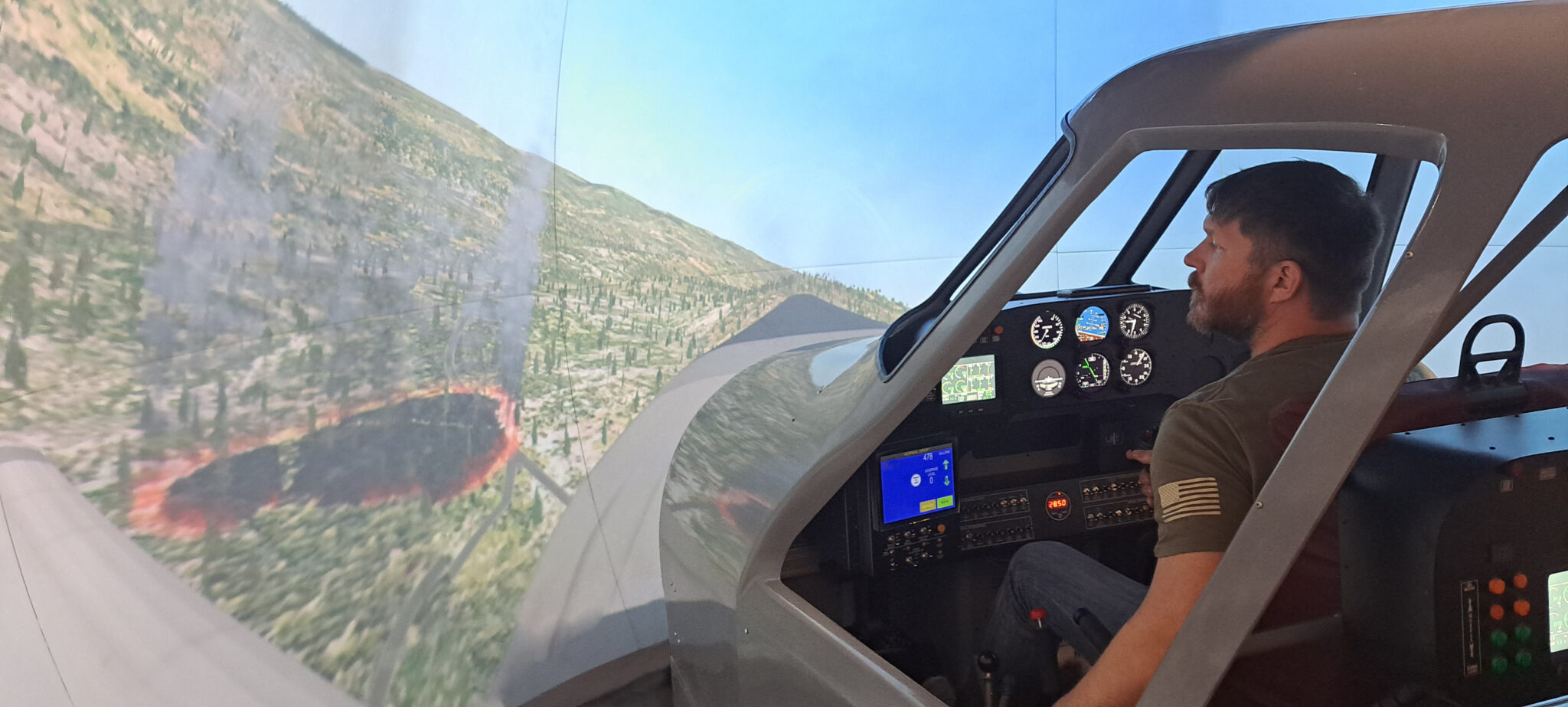 Air Tractor AT-802F Dual Cockpit Flight Simulator – GeoSim Technologies
